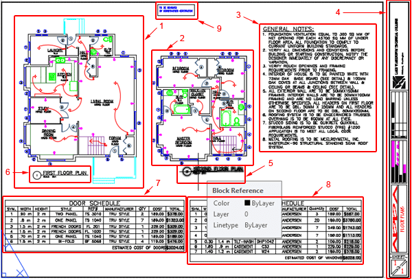 House Drawing Samples Autocad